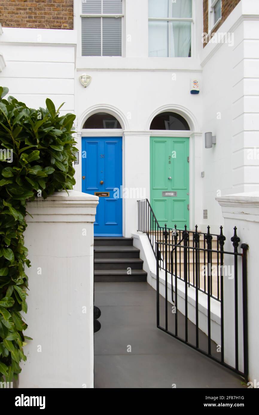 Portland Road, Notting Hill, London, England, United Kingdom - March 05 ...