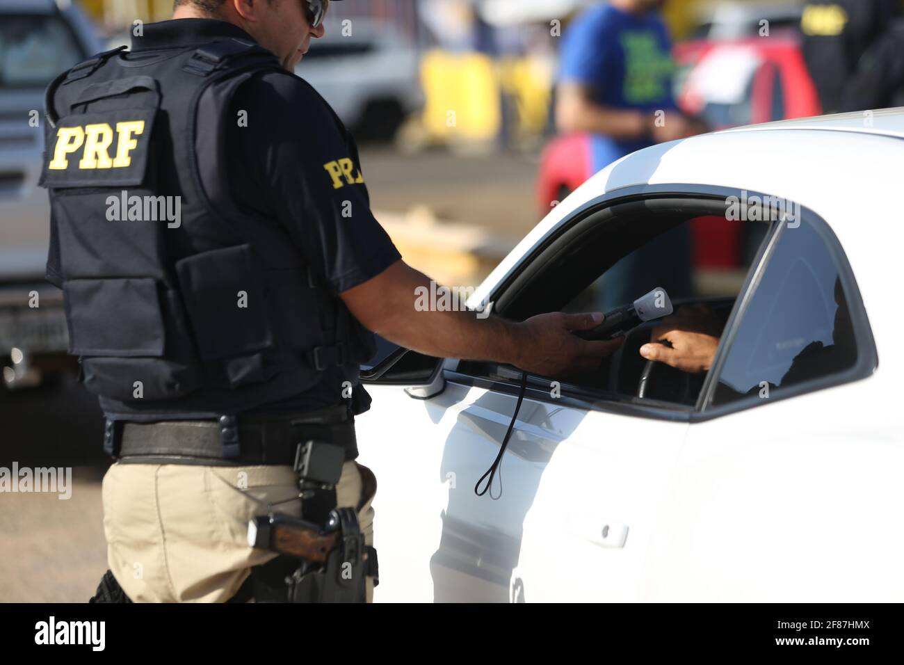 salvador, bahia / brazil - october 11, 2018: Federal Highway Police ...