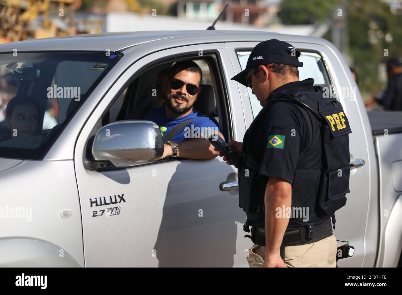 salvador, bahia / brazil - october 11, 2018: Federal Highway Police ...