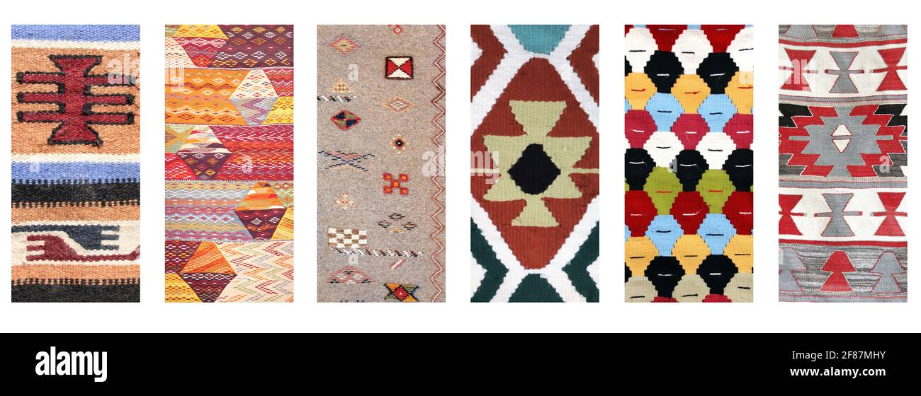 Geometric berber pattern Cut Out Stock Images & Pictures - Alamy
