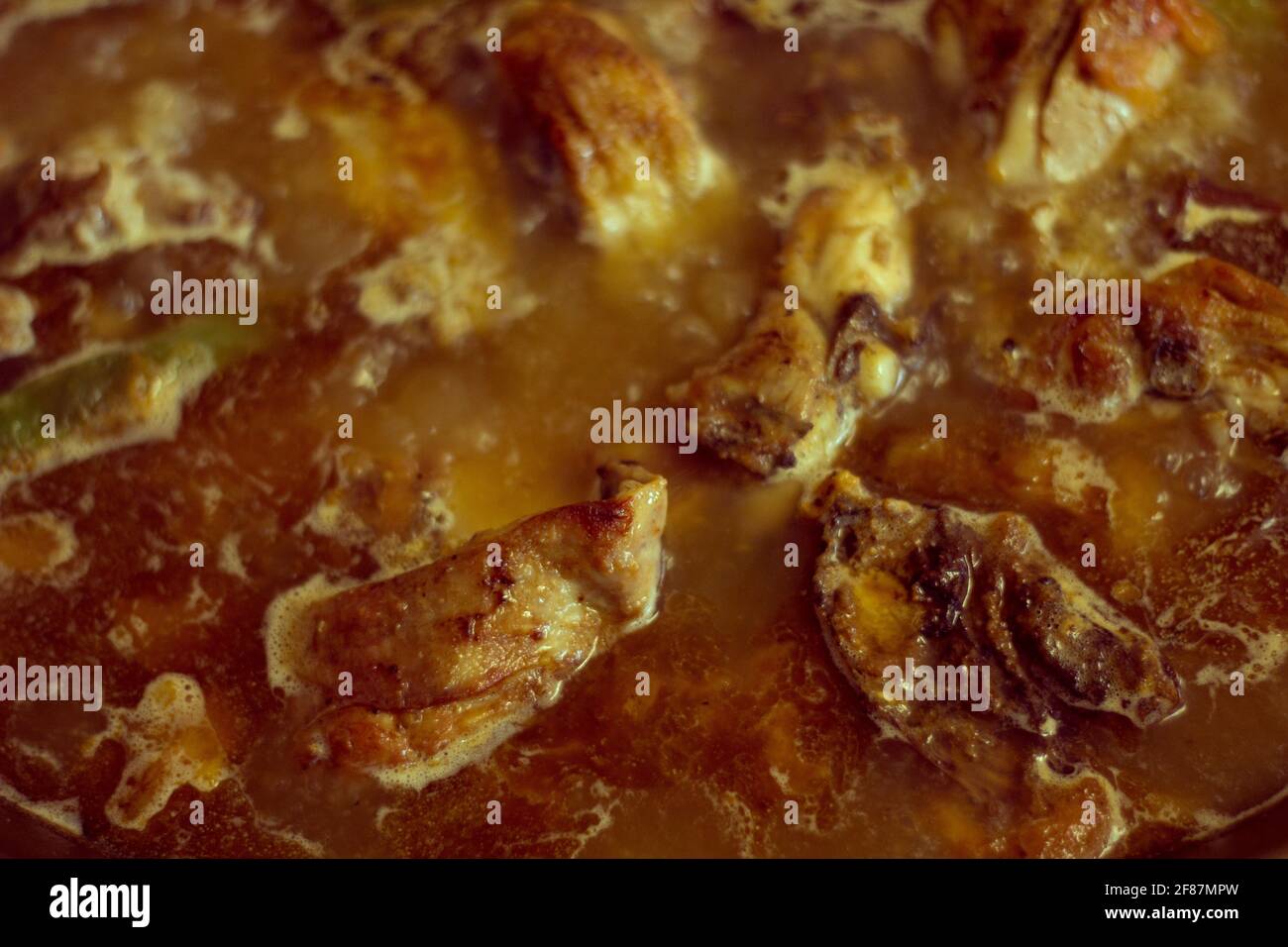 Valencian paella being cooked hi-res stock photography and images - Alamy