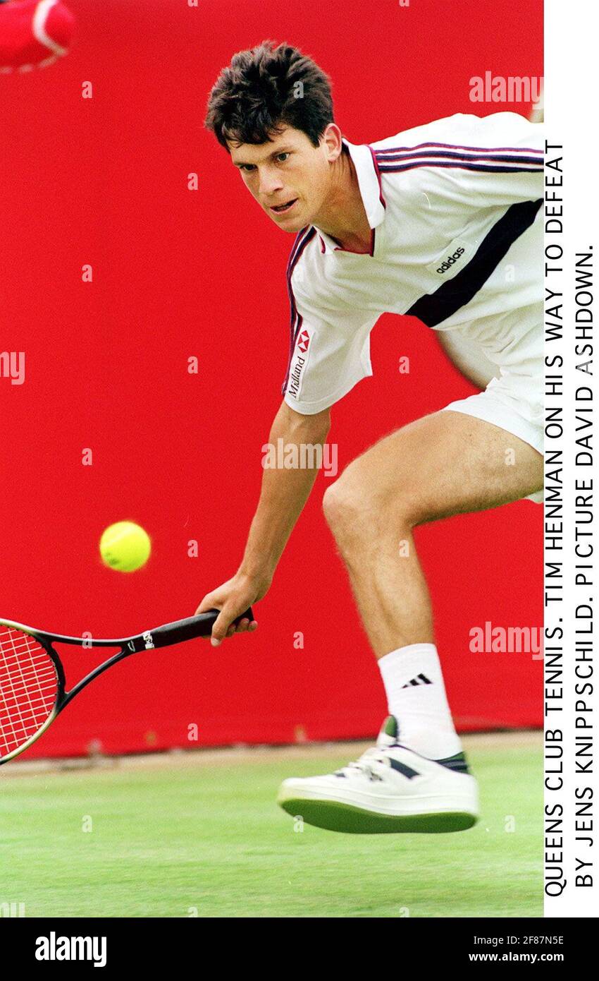Tim Henman Tennis player of Great Britain who comes from Weston on the ...