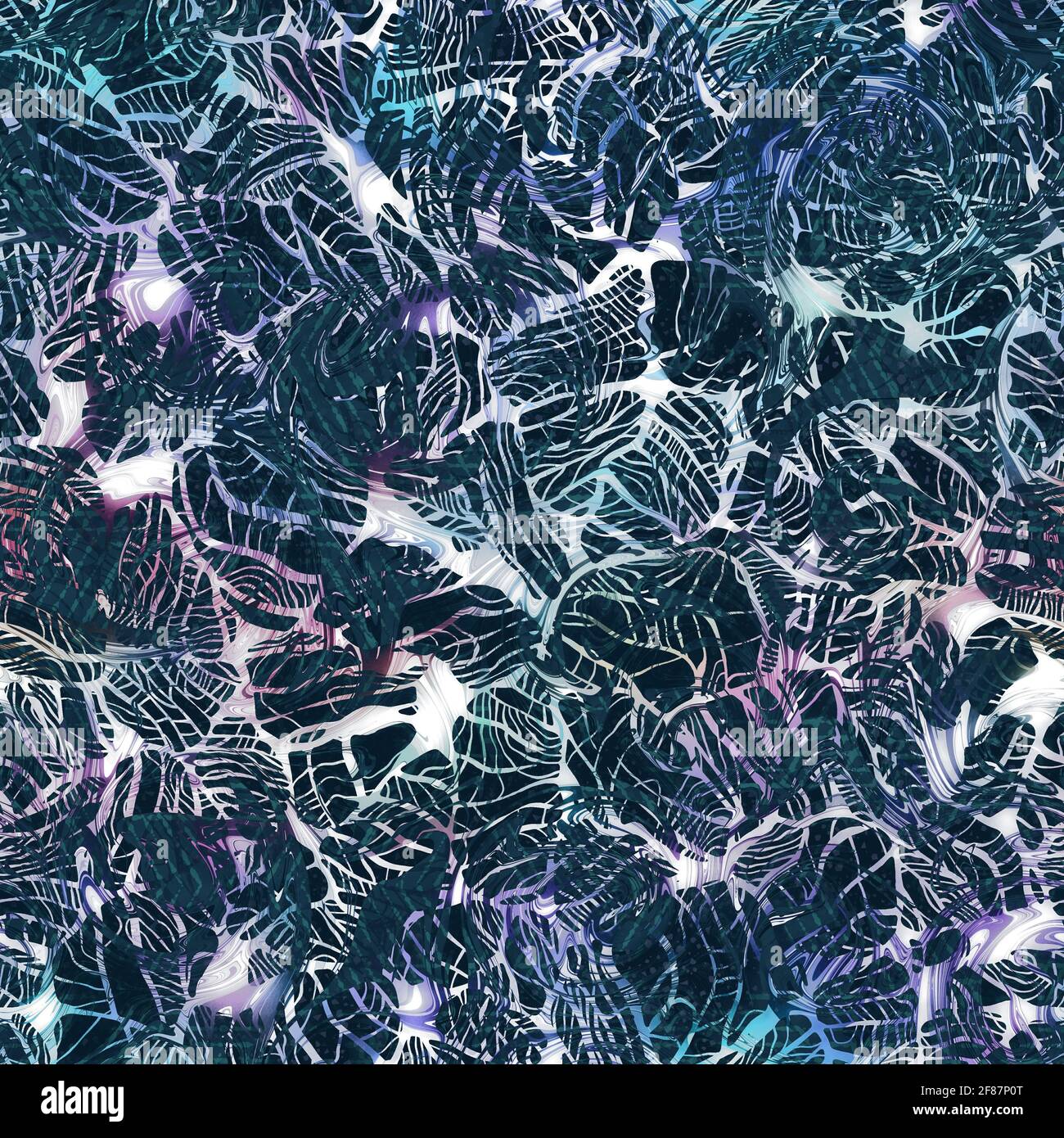 Seamless abstract organic shape pattern for print Stock Photo - Alamy