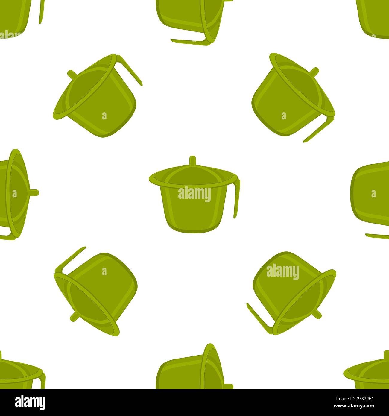 Abstract seamless plastic baby pots with comfortable handle, kid potty ...