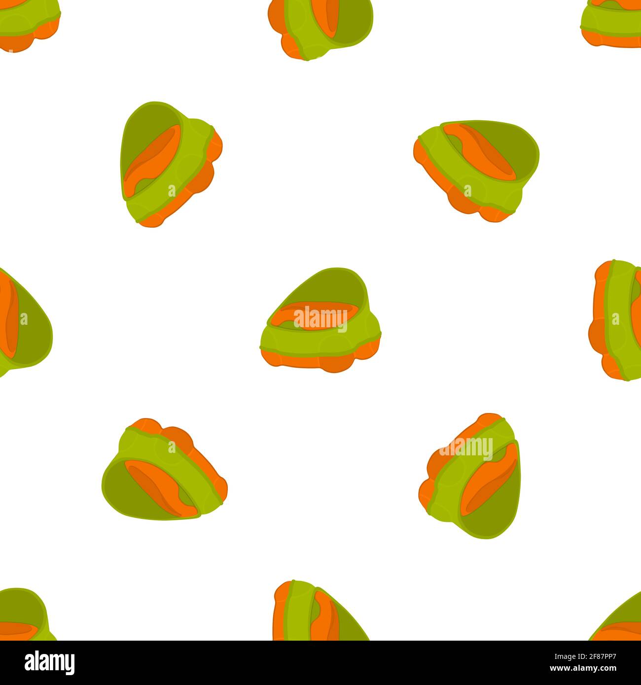 Abstract seamless plastic baby pots with comfortable handle, kid potty ...