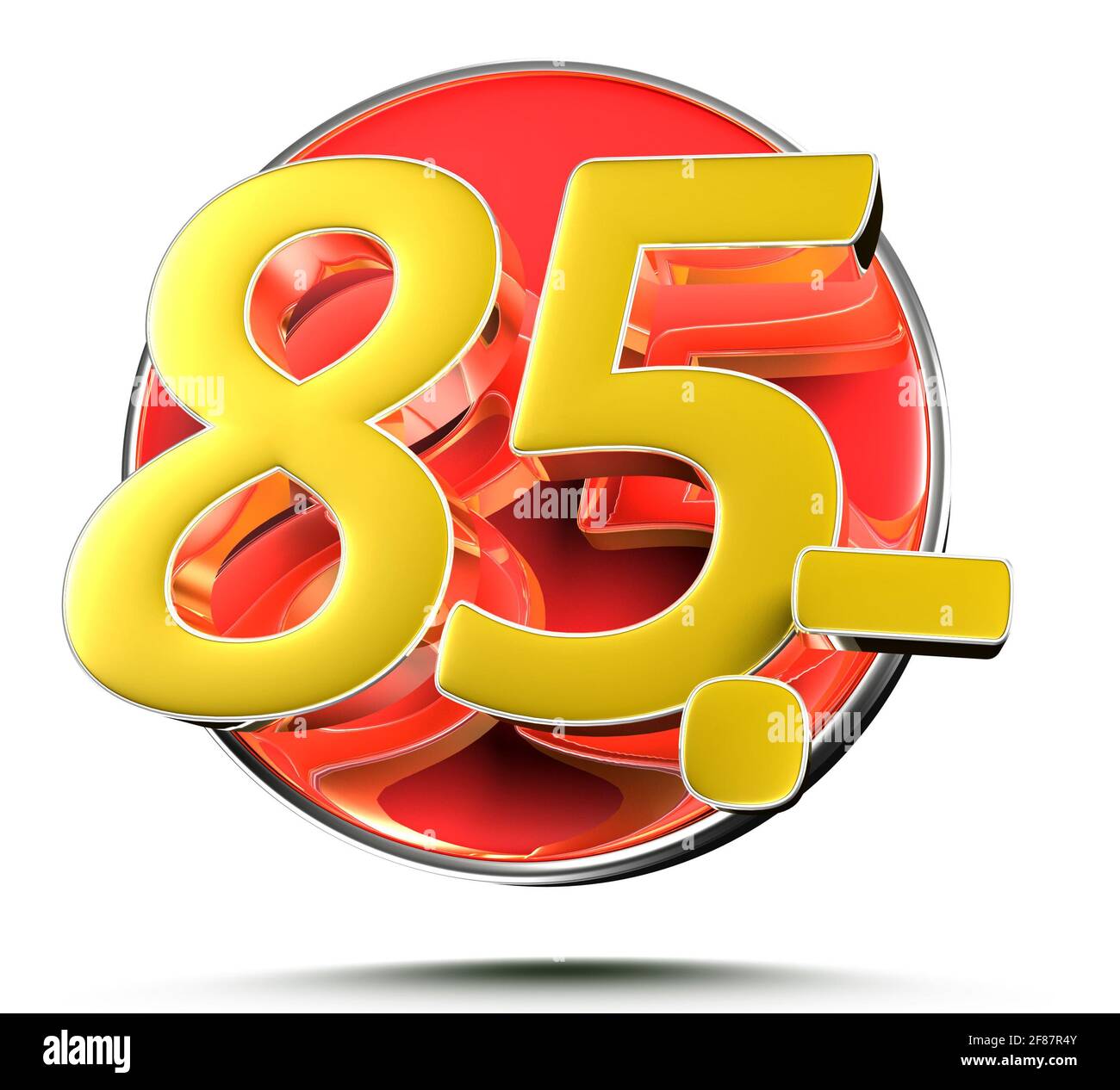 Number 85 Cut Out Stock Images & Pictures - Alamy