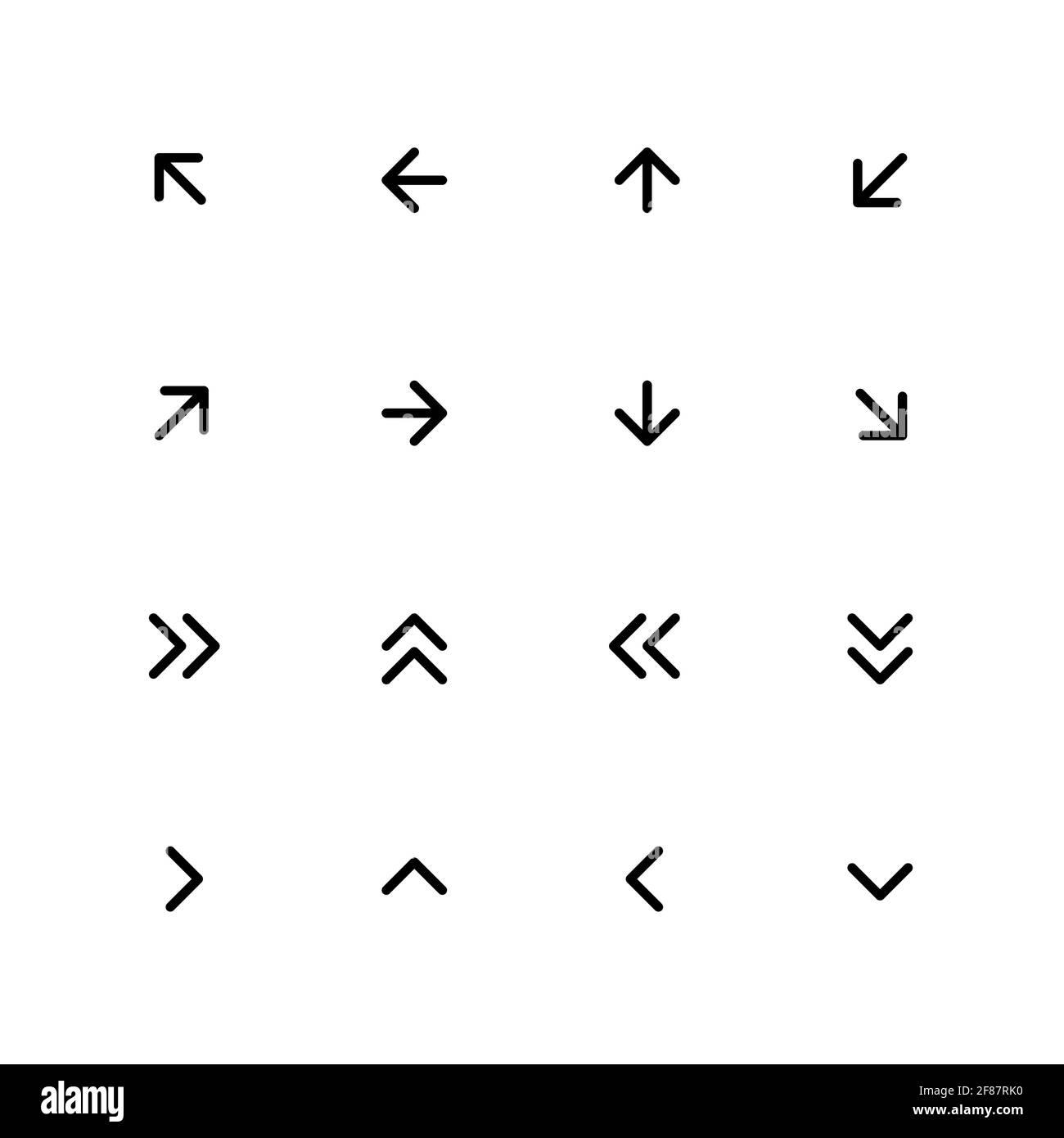 Stroke arrow Black and White Stock Photos & Images - Alamy