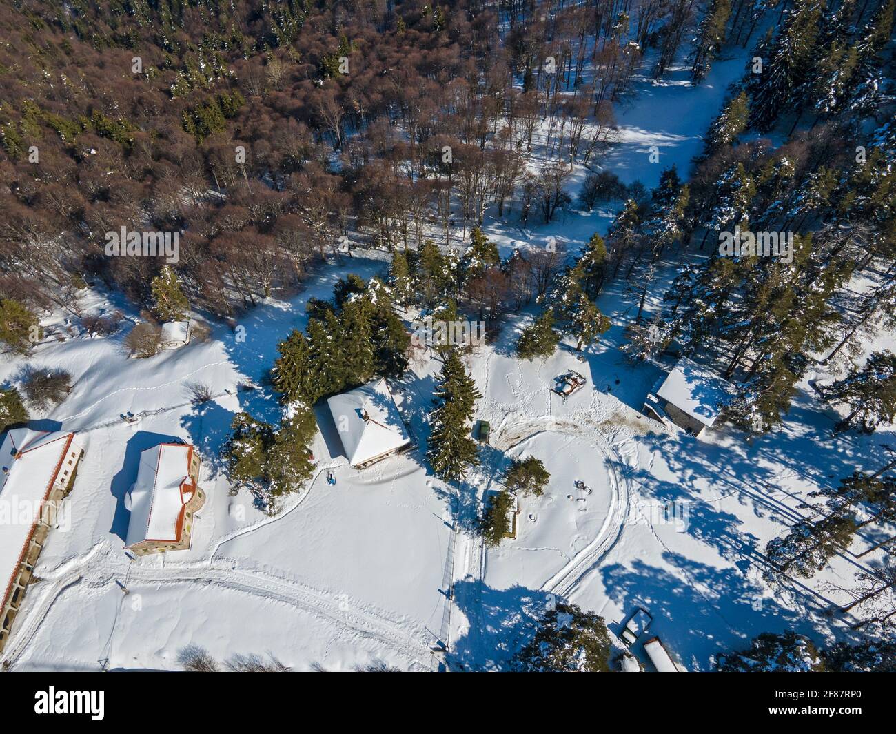 Aerial view byala cherkva region hi-res stock photography and images ...