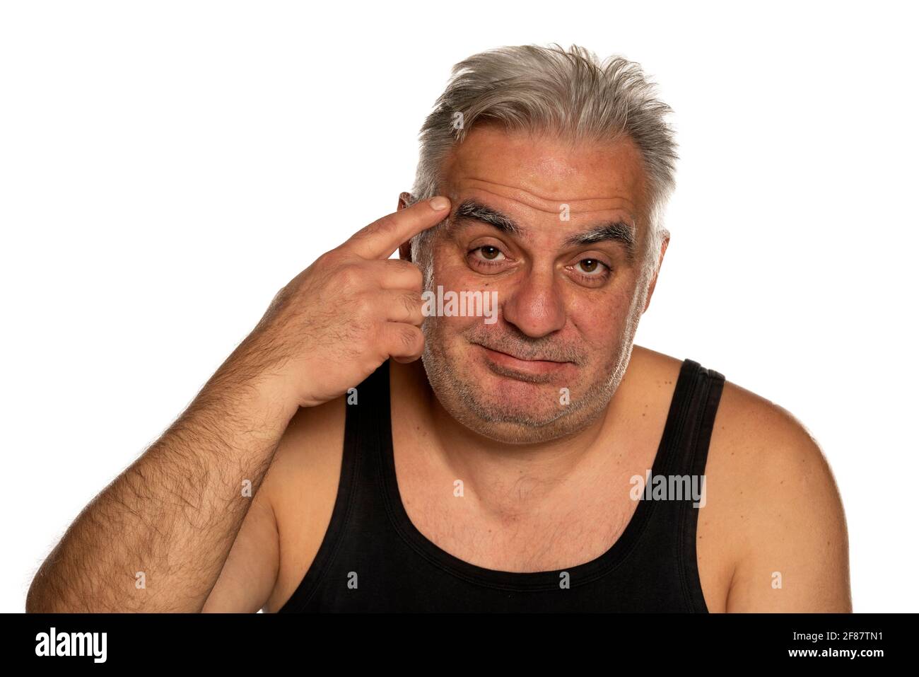 Middle finger black person hi-res stock photography and images - Alamy