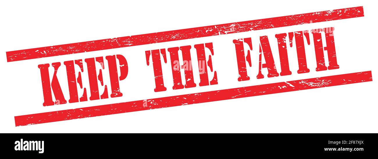 Keep the faith stamp hi-res stock photography and images - Alamy