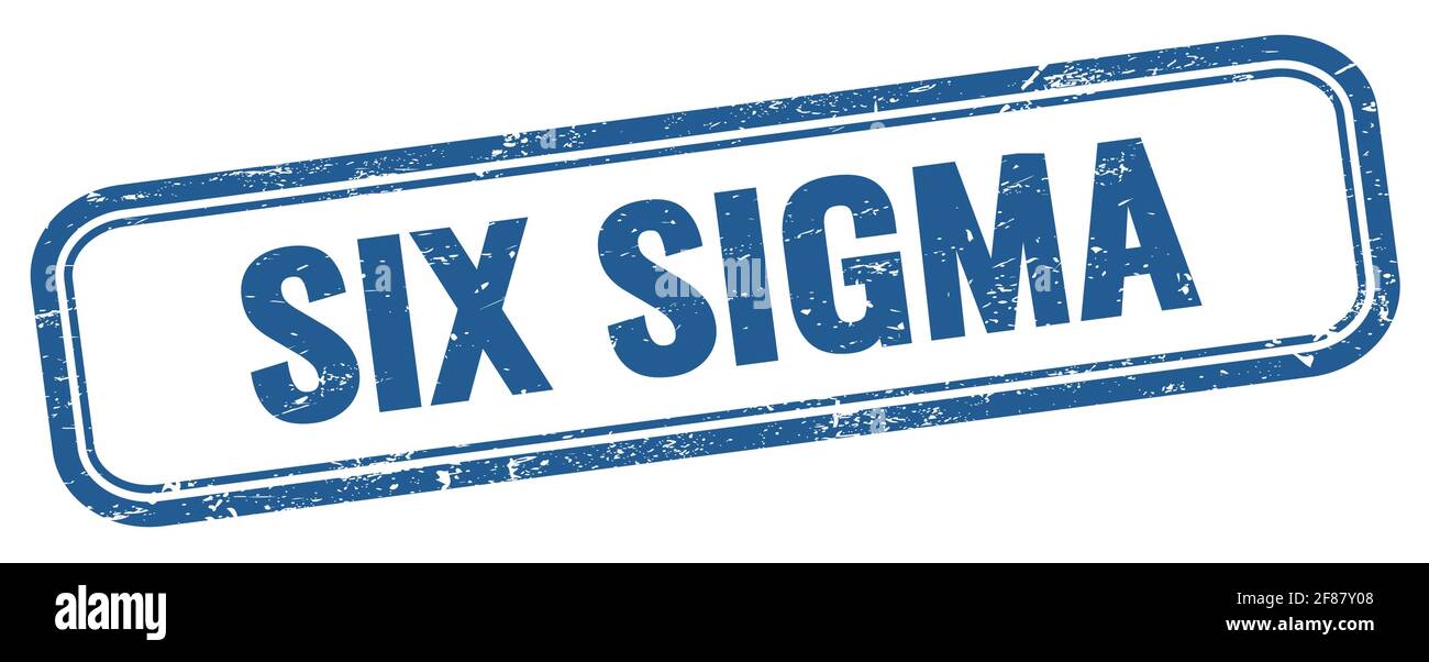 Six sigma stamp hi-res stock photography and images - Alamy