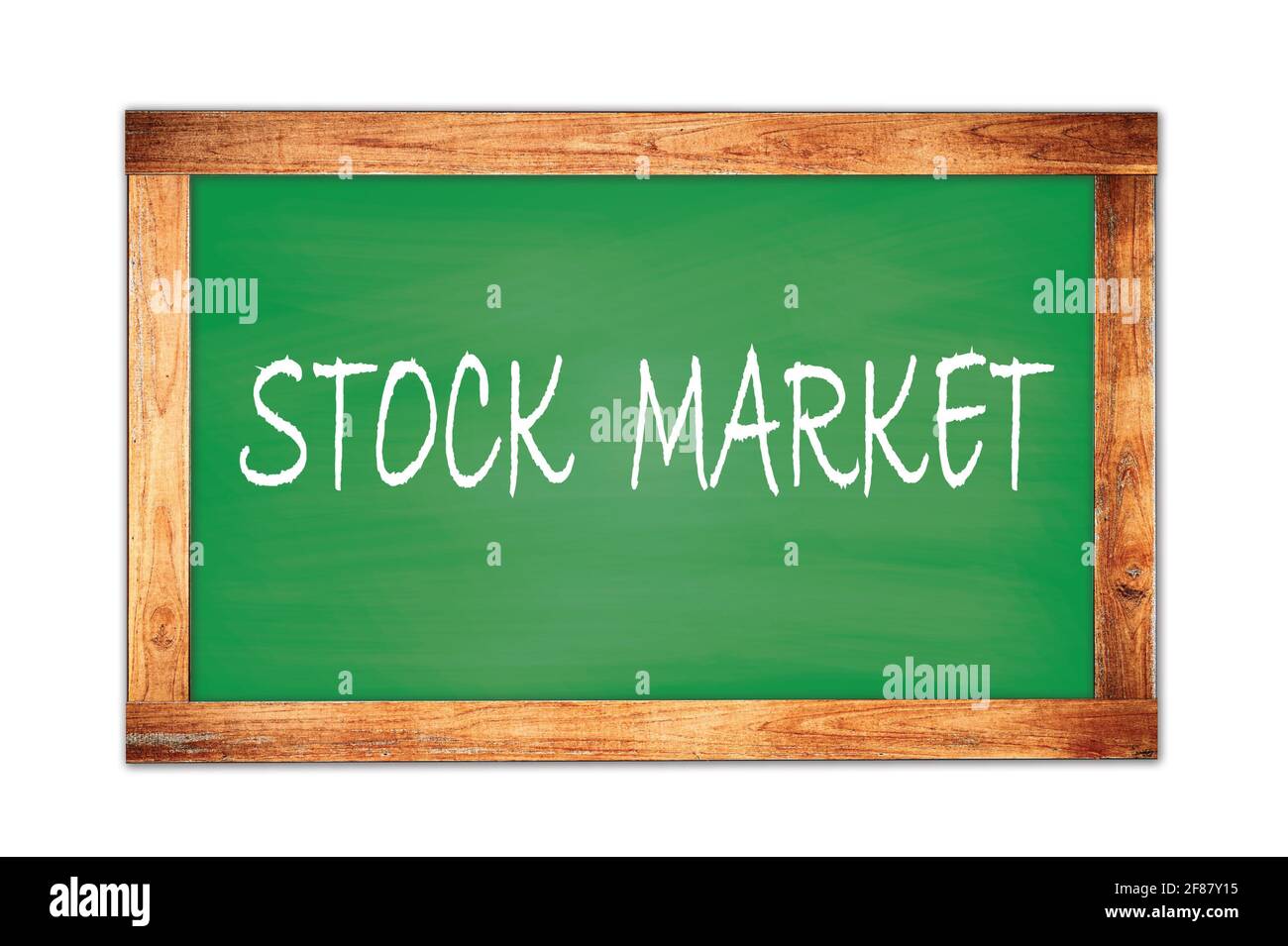 Stock market text written hi-res stock photography and images - Alamy