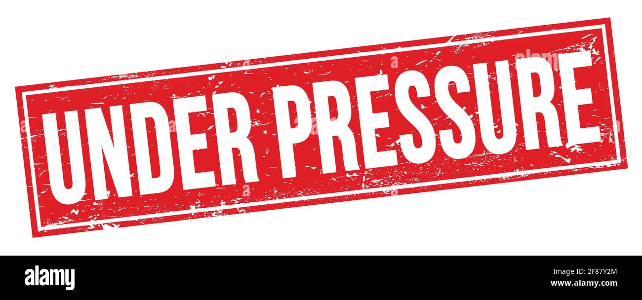 Under Pressure Word High Resolution Stock Photography and Images - Alamy