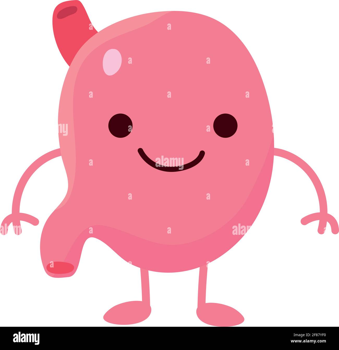 comic organ stomach Stock Vector Image & Art - Alamy