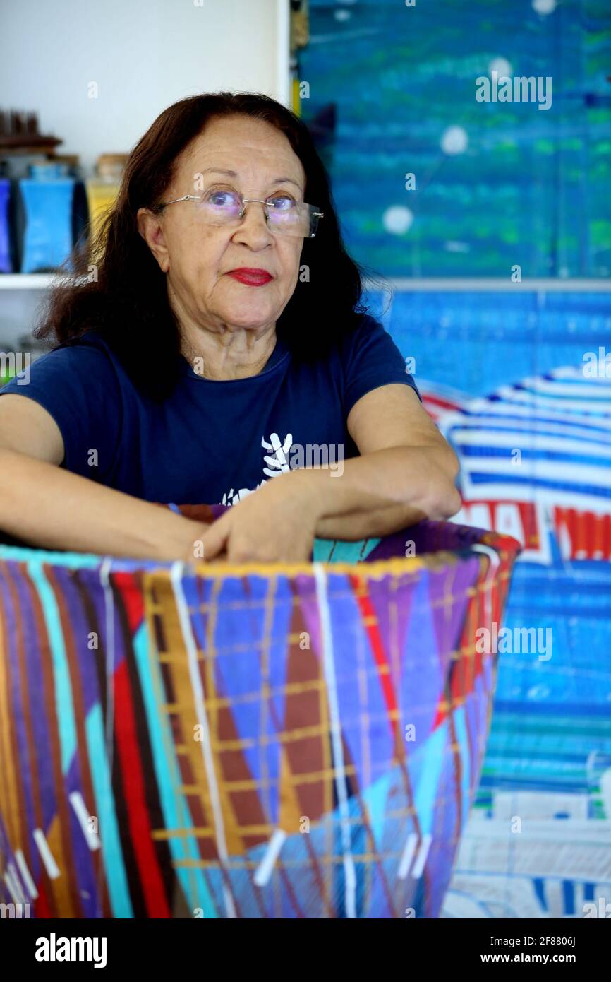 salvador, bahia / brazil - november 9, 2017: Maria Adair, plastic ...