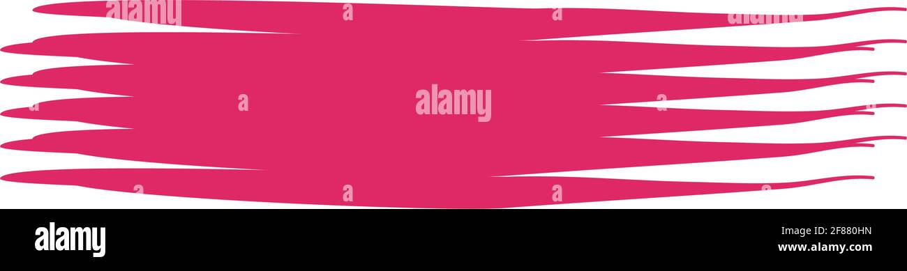 pink stroke brush Stock Vector Image & Art - Alamy
