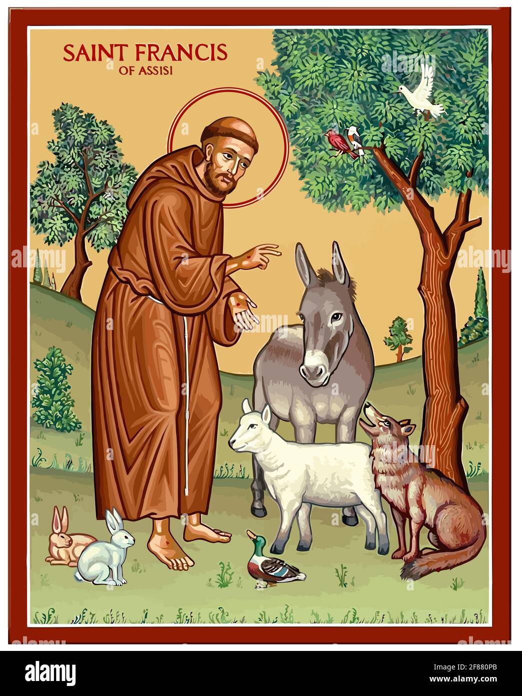 Franciscans church Cut Out Stock Images & Pictures - Alamy