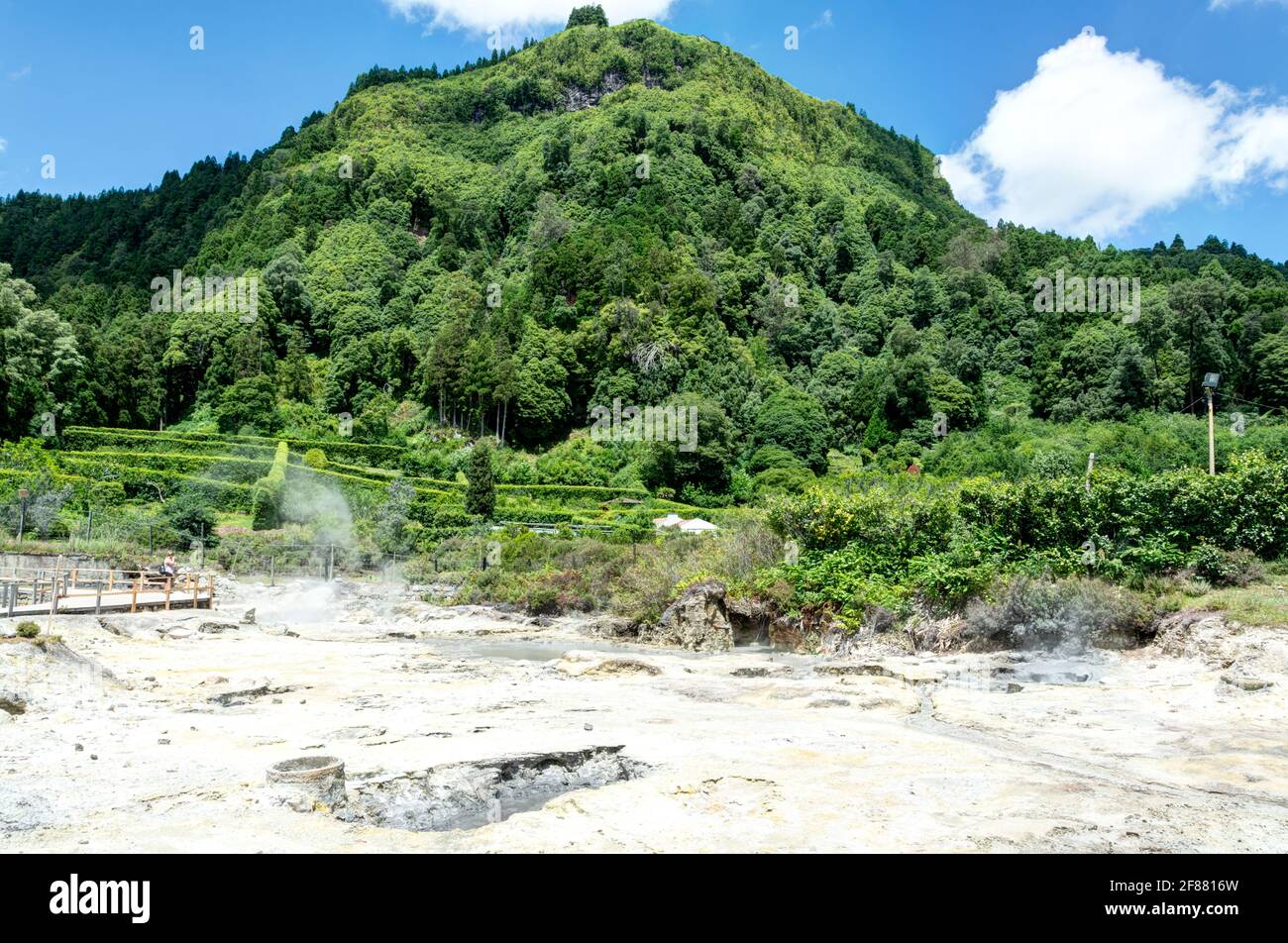 Furnas lake in azores hi-res stock photography and images - Alamy