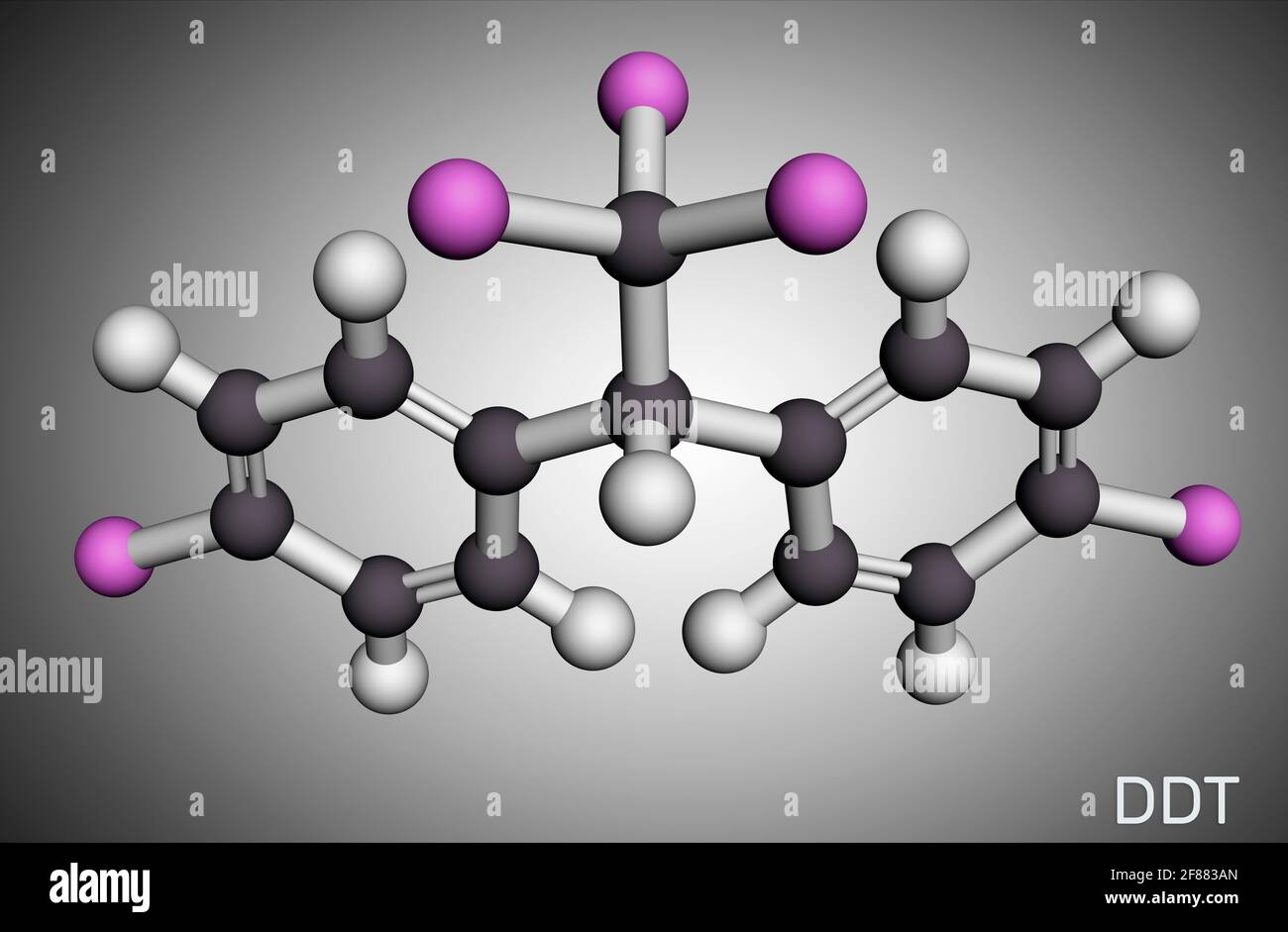 Structural Chemical Formula And Model Of Ddt Vector Image, 41% OFF