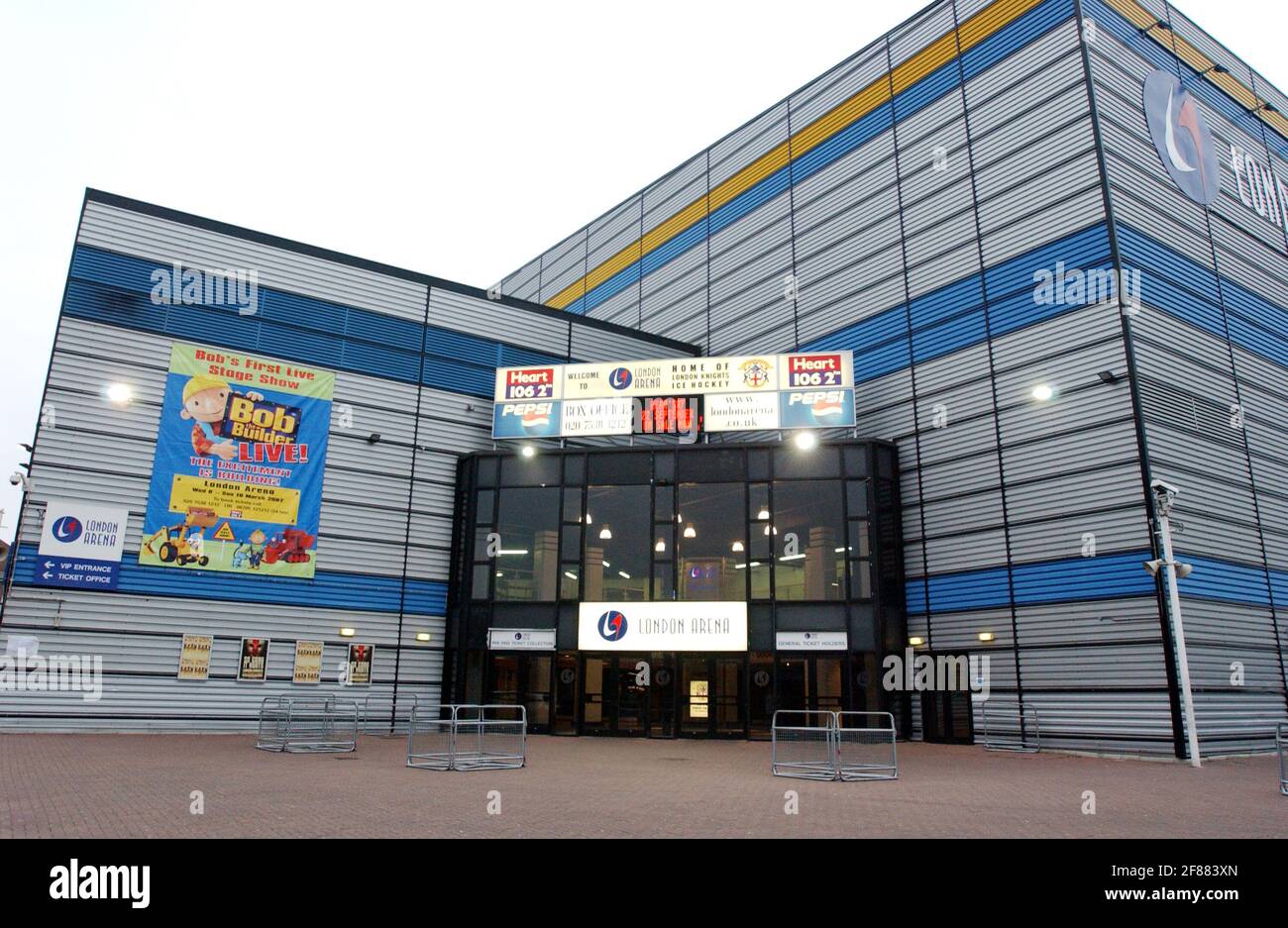 THE LONDON ARENA WHICH IS DUE FOR CLOSURE.8 January 2002 PHOTO ANDY ...