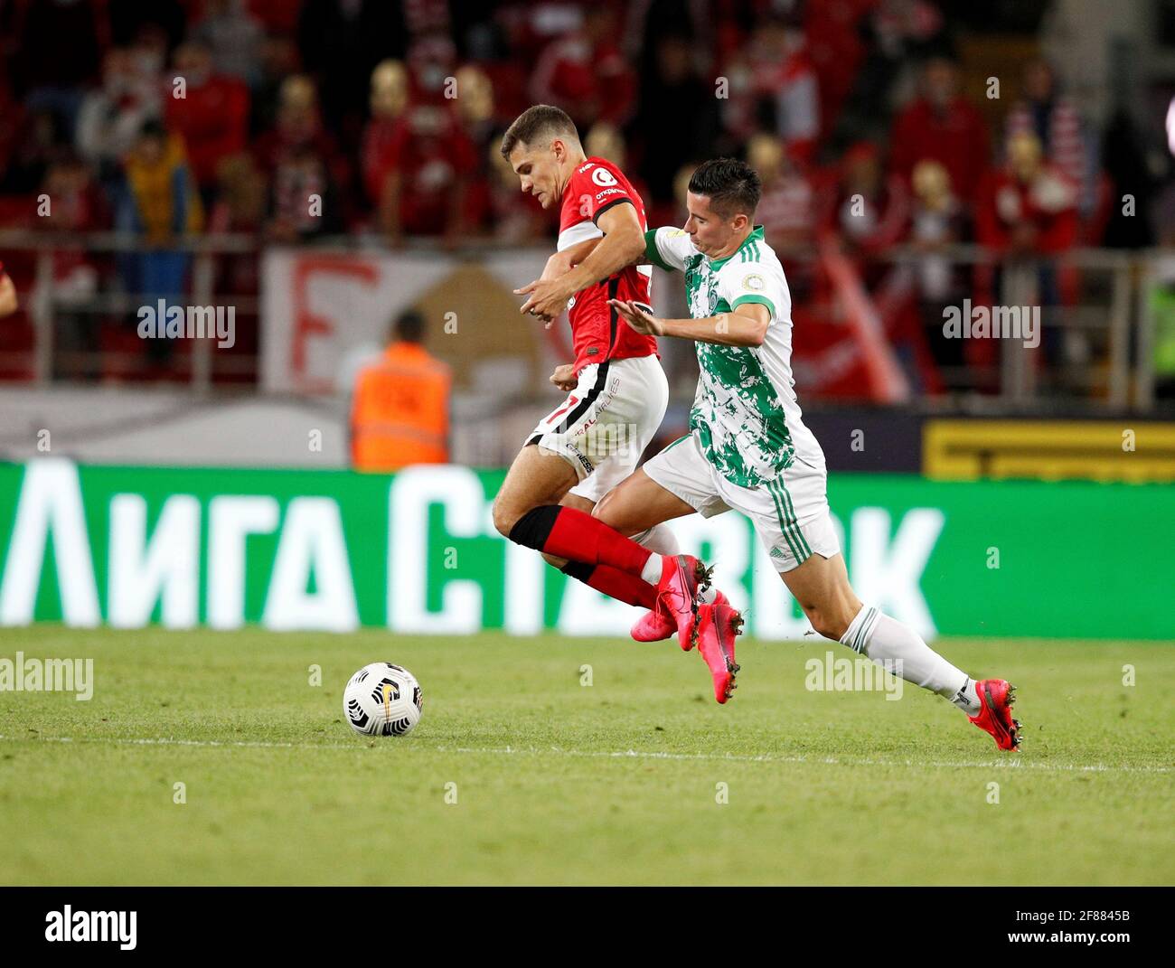 MOSCOW, RUSSIA, AUGUST 14, 2020. The 2020/21 Russian Football Premier ...