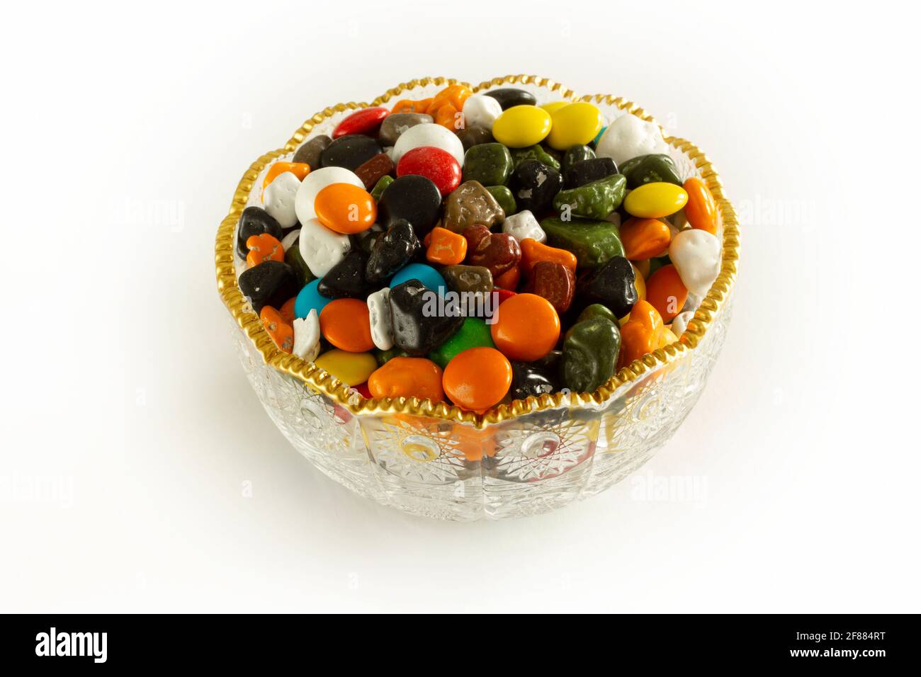 multicolor sugar coated chocolates background Stock Photo - Alamy