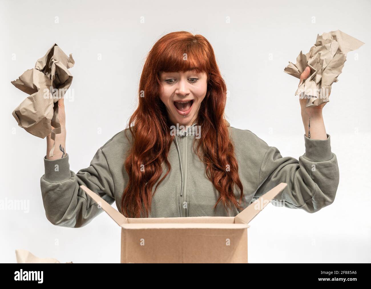Very excited face hi-res stock photography and images - Alamy