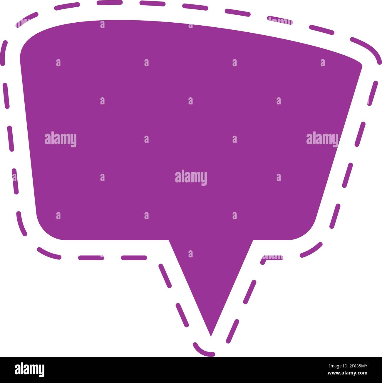 speech bubble purple Stock Vector Image & Art - Alamy