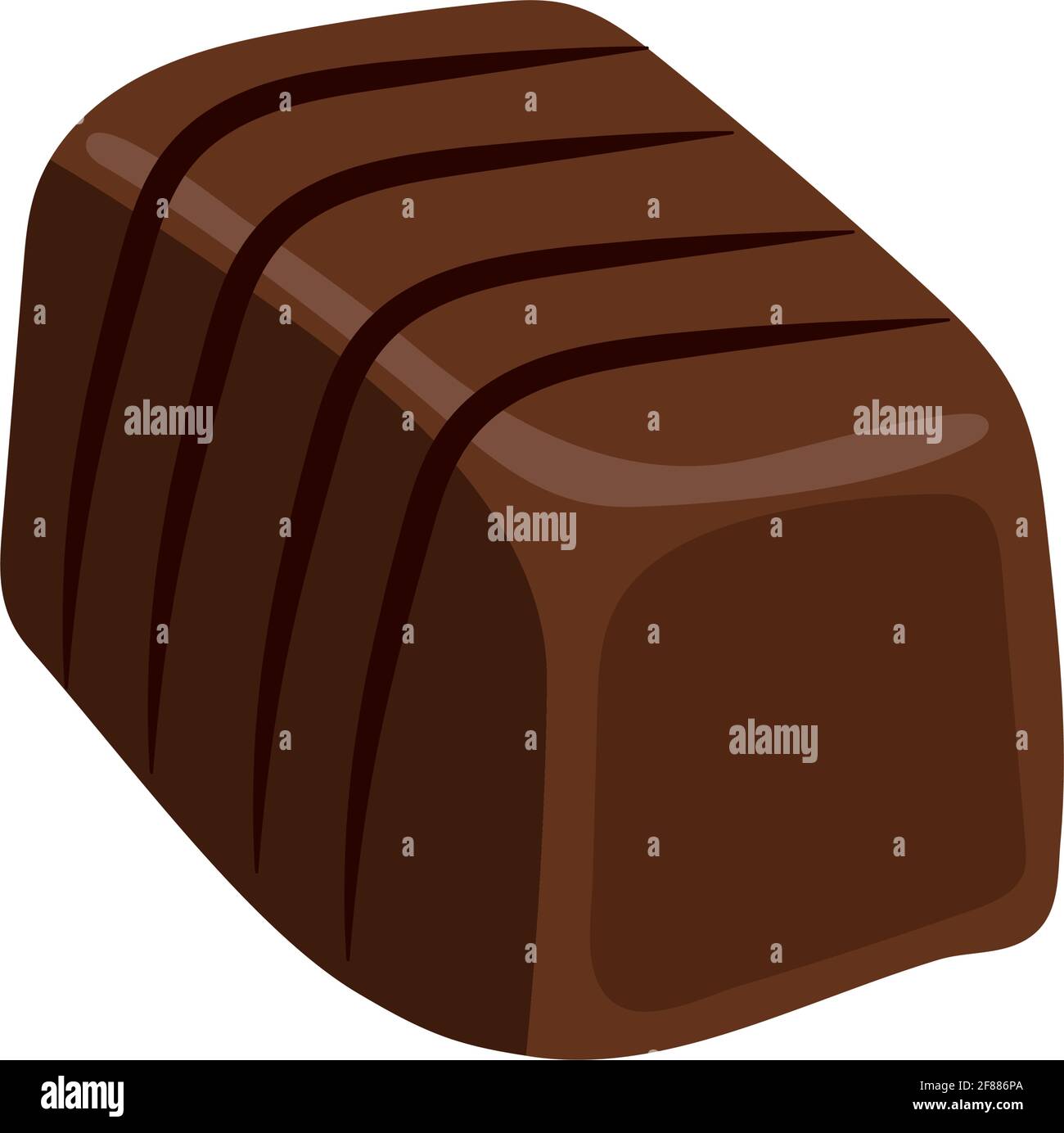 praline chocolate icon Stock Vector Image & Art - Alamy