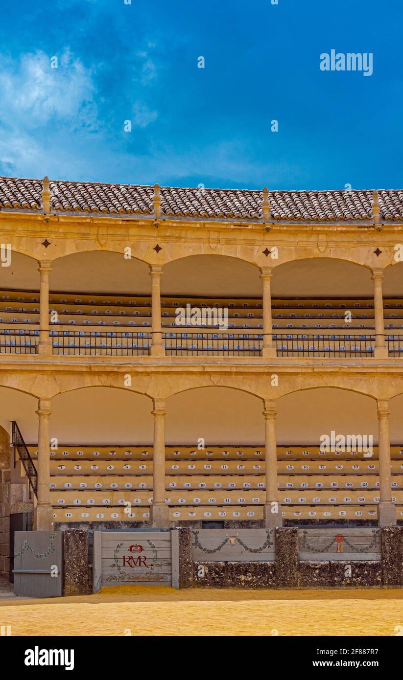 Bull arena in the Spanish town of Ronda Stock Photo - Alamy