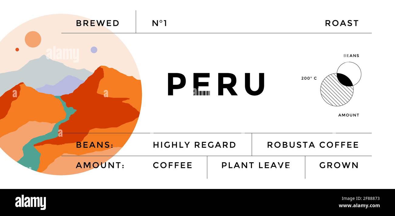 Label, minimalistic style. Graphic and typography design Stock Vector ...