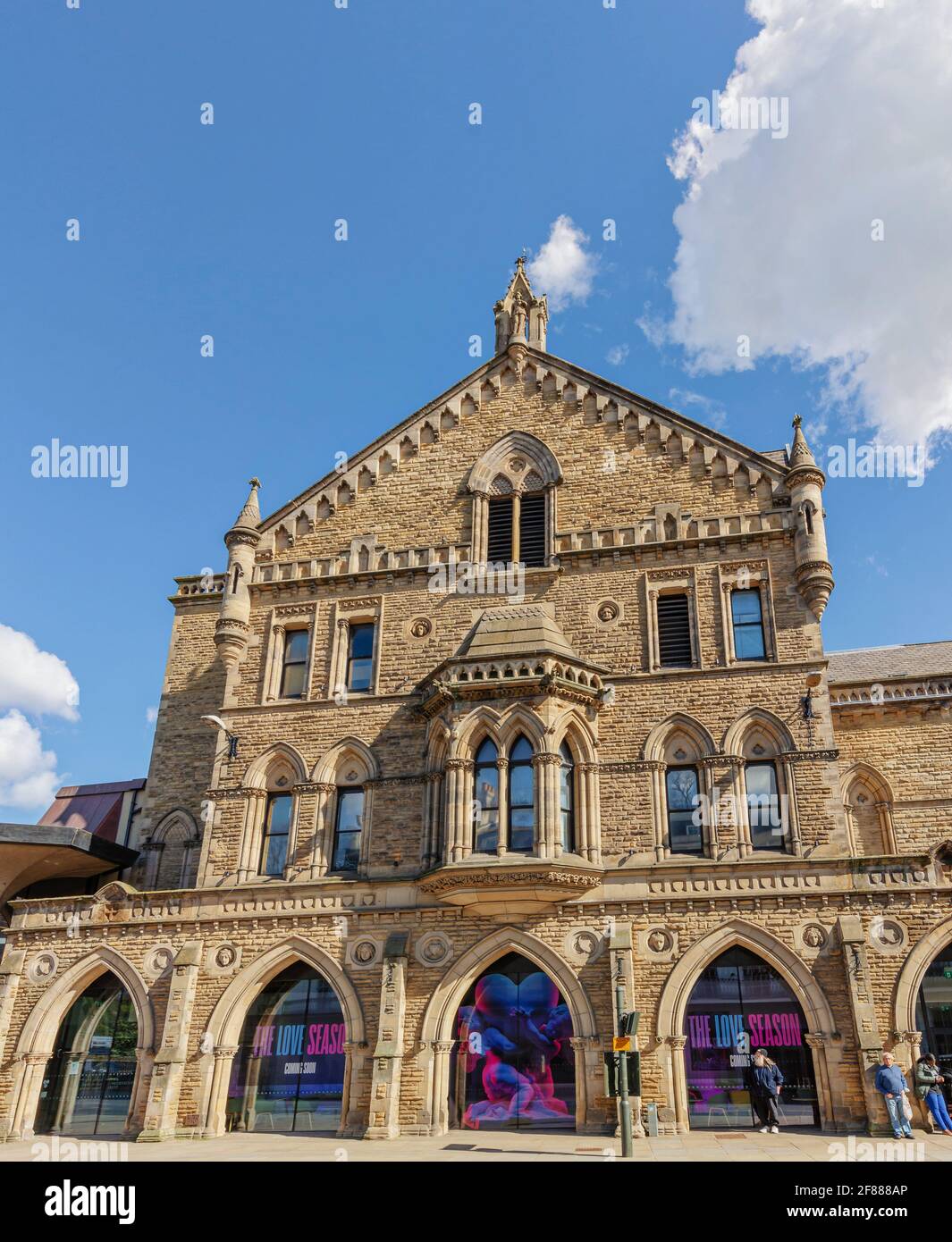 The 18th Century York Theatre Royal with its unique architecture ...