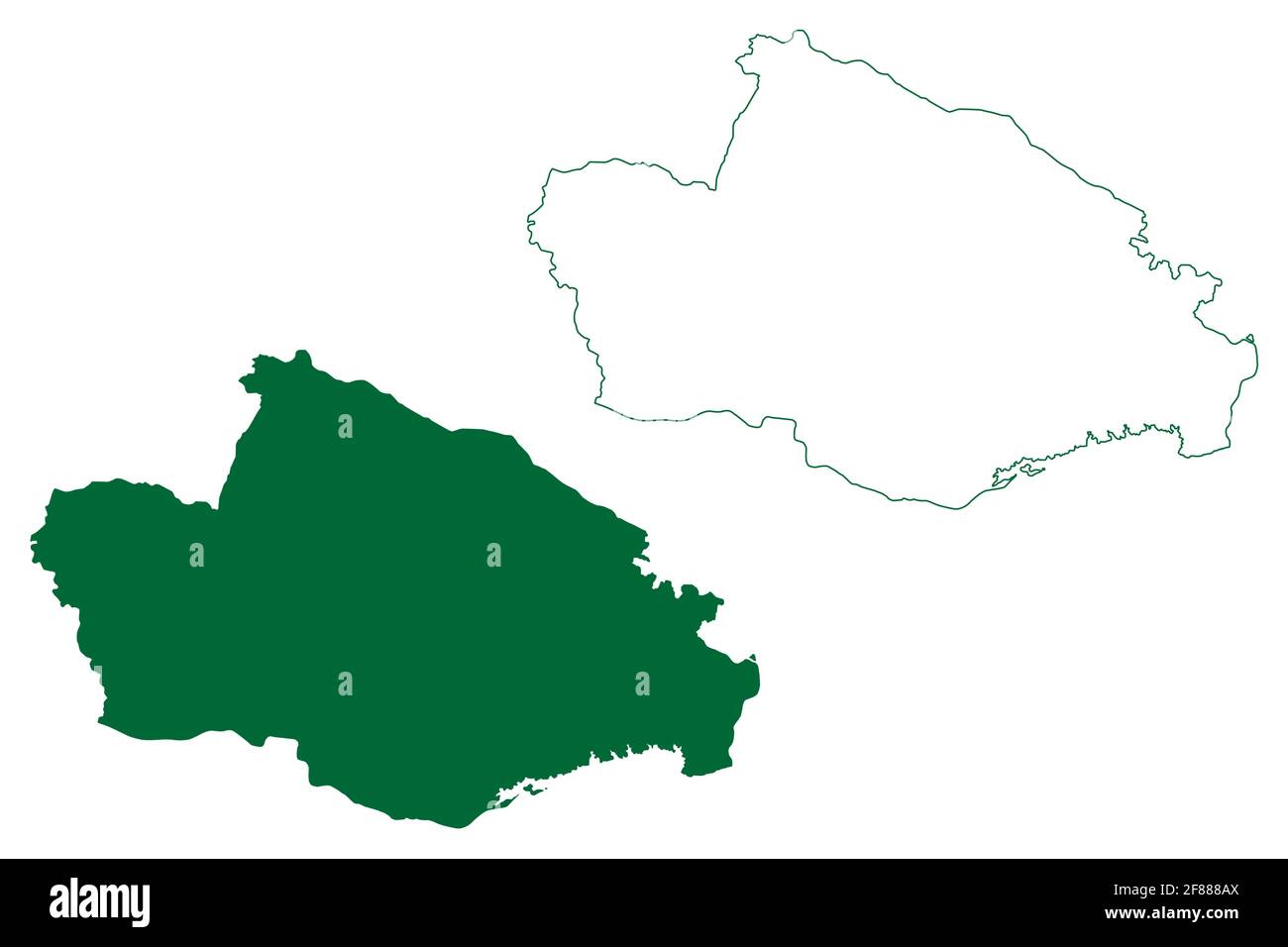 Dhanbad district (Jharkhand State, Republic of India, North Chotanagpur ...