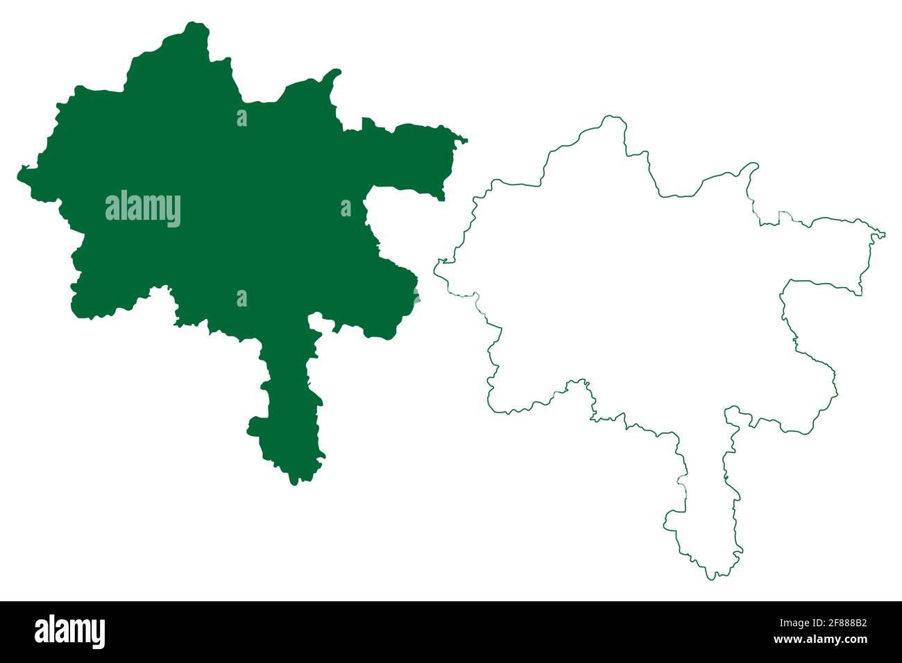 Chatra district (Jharkhand State, Republic of India, North Chotanagpur ...