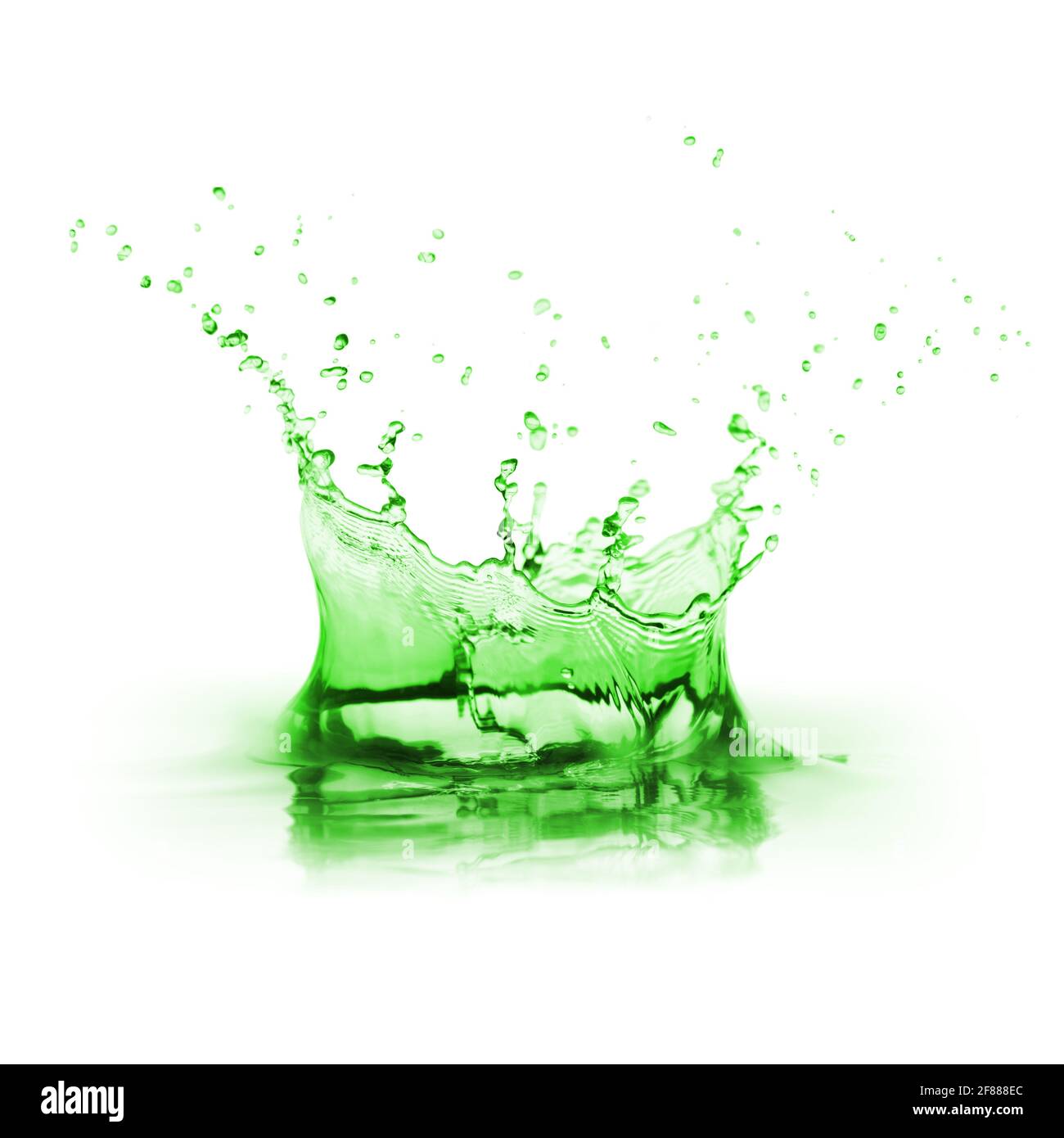 Green splash hi-res stock photography and images - Alamy