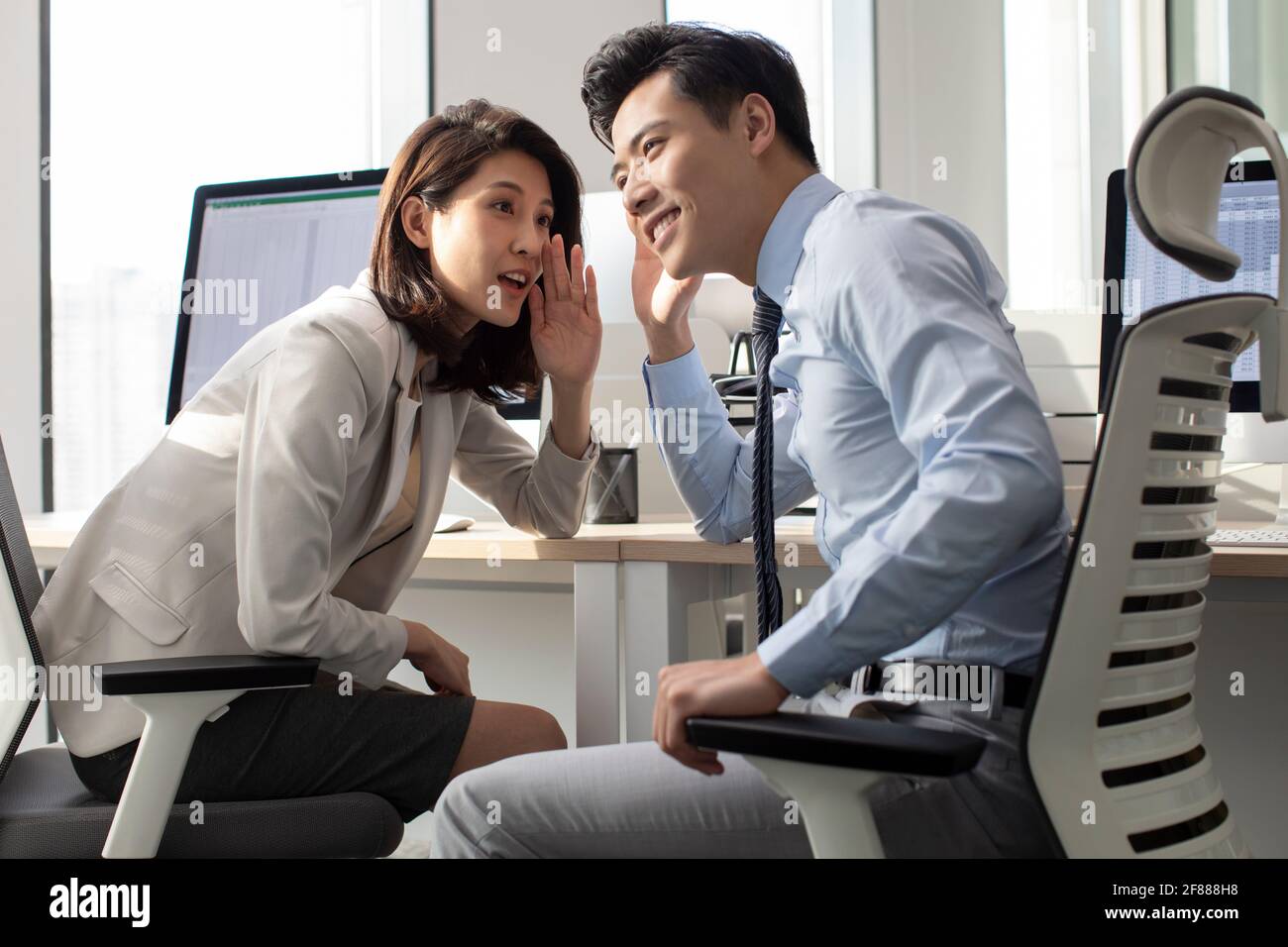 Office gossip and women chair hi-res stock photography and images - Alamy