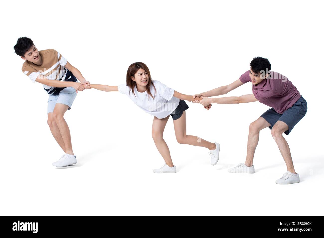 Three People Arguing