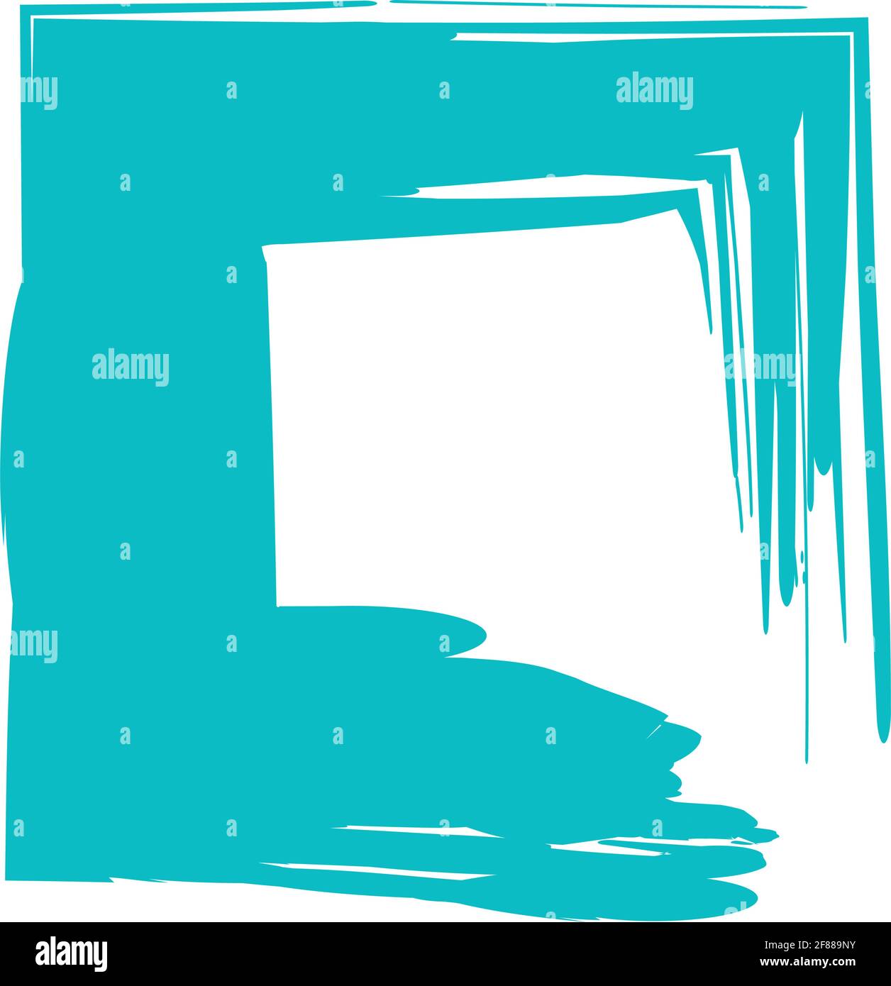 Blue color palette square Stock Vector Images - Alamy