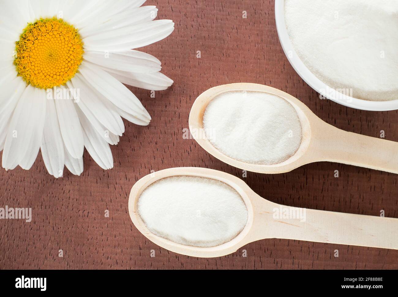 Collagen protein powder - Hydrolyzed Stock Photo - Alamy