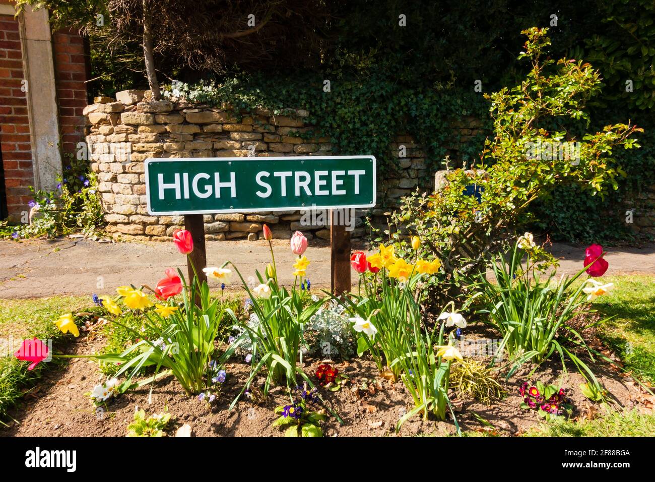 British flowers sign hi-res stock photography and images - Alamy