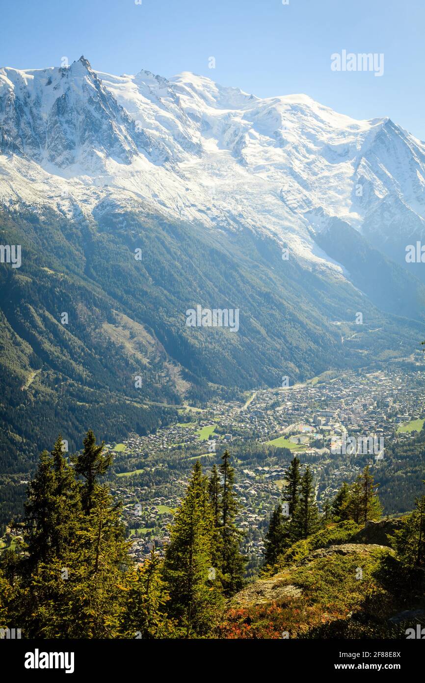 Chamonix alps landscape hi-res stock photography and images - Alamy