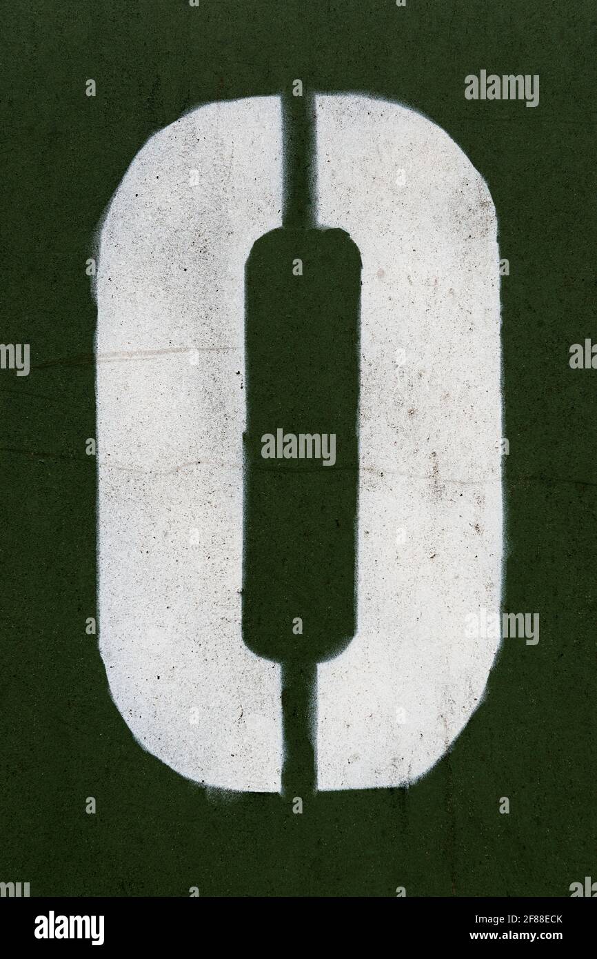 Single stencil hi-res stock photography and images - Alamy