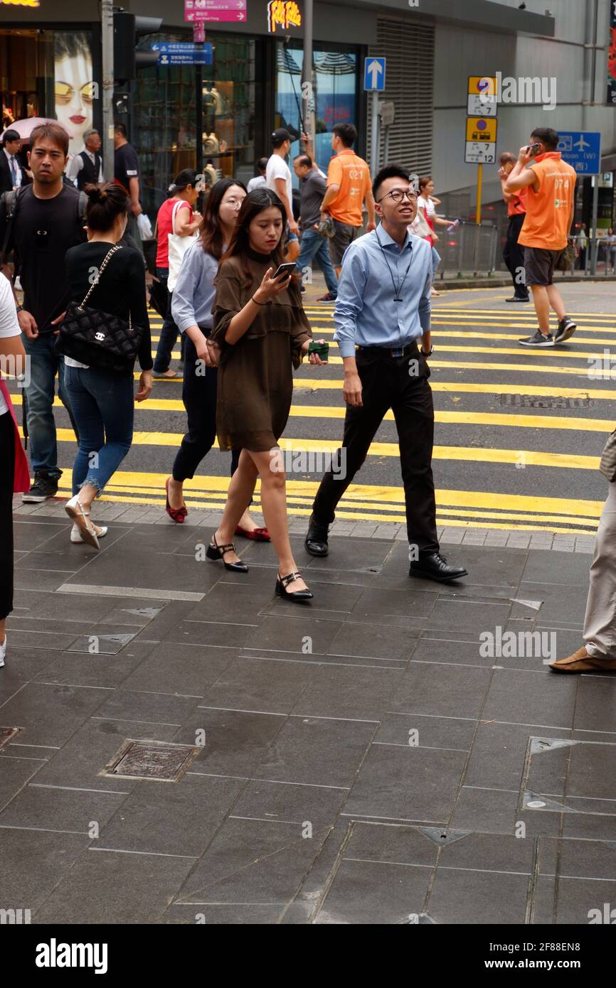 Lunch hour walking hi-res stock photography and images - Alamy