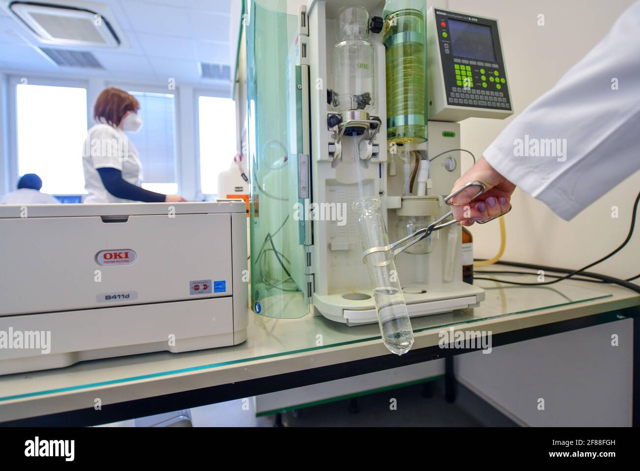 The Lab of the State Institute for Drug Control in Prague in the ...