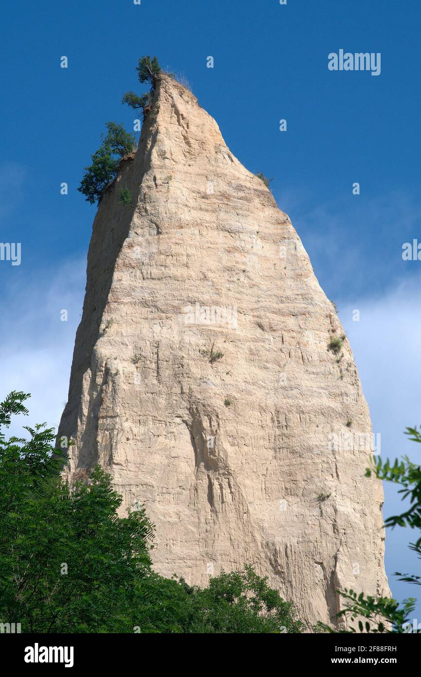 Bulgaria, sand pyramid in Melnik Stock Photo - Alamy