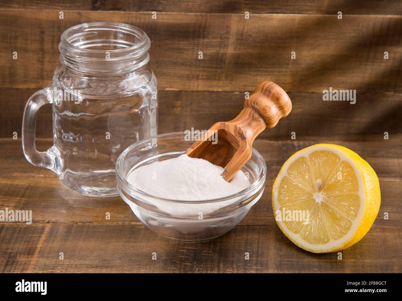 Water, baking and lemon - Citrus × lemon Stock Photo - Alamy