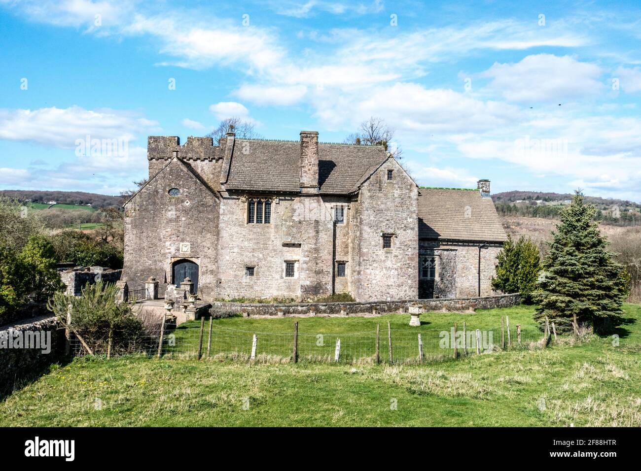 Penhow Castle, Newport Stock Photo - Alamy