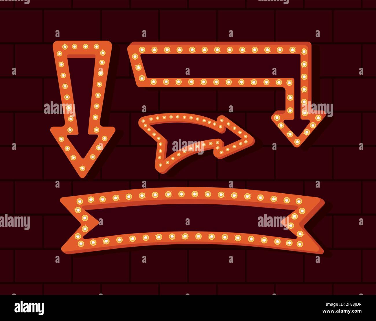 lights four signs Stock Vector Image & Art - Alamy