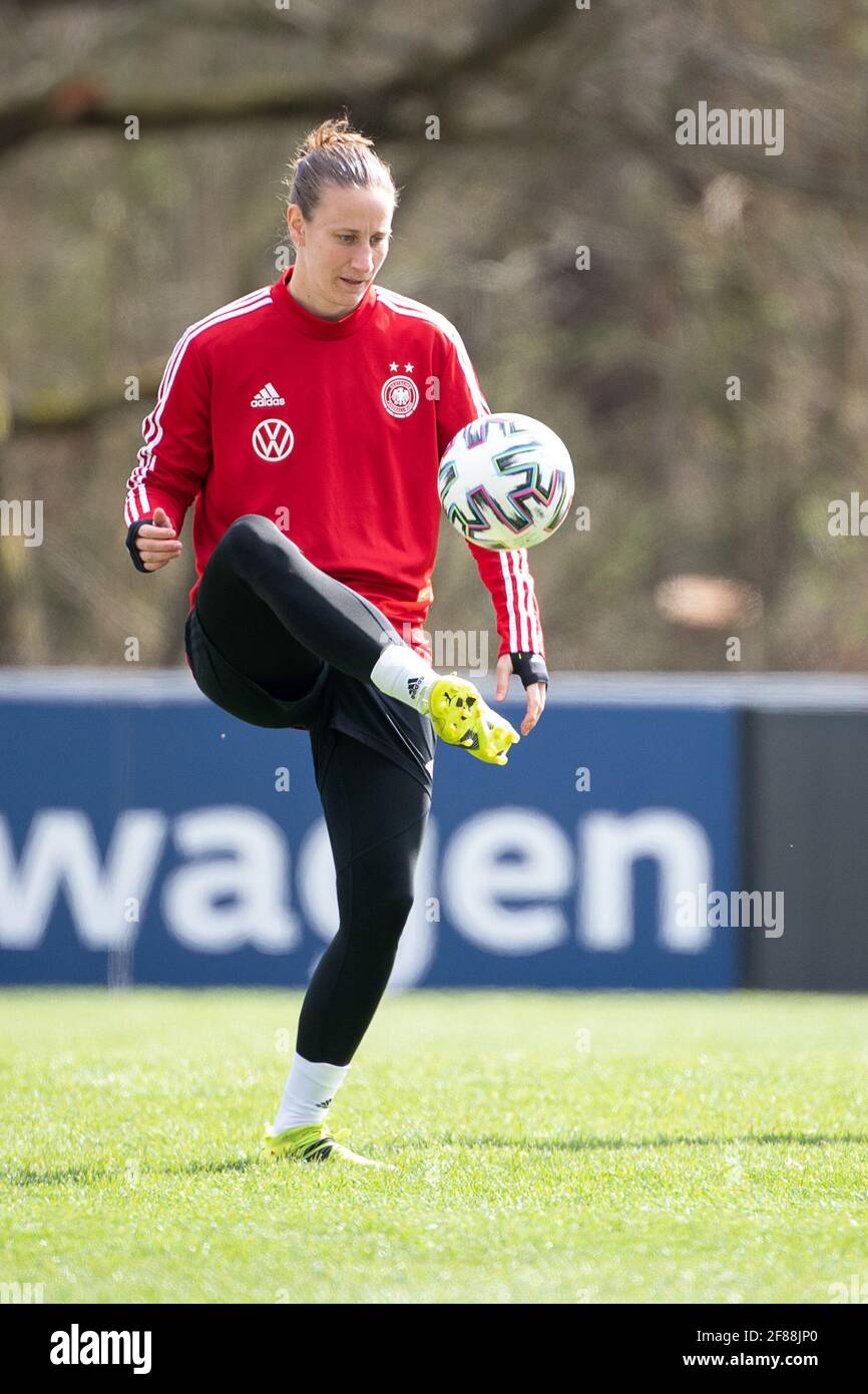 Offenbach Am Main, Germany. 12th Apr, 2021. Football: Women, national ...