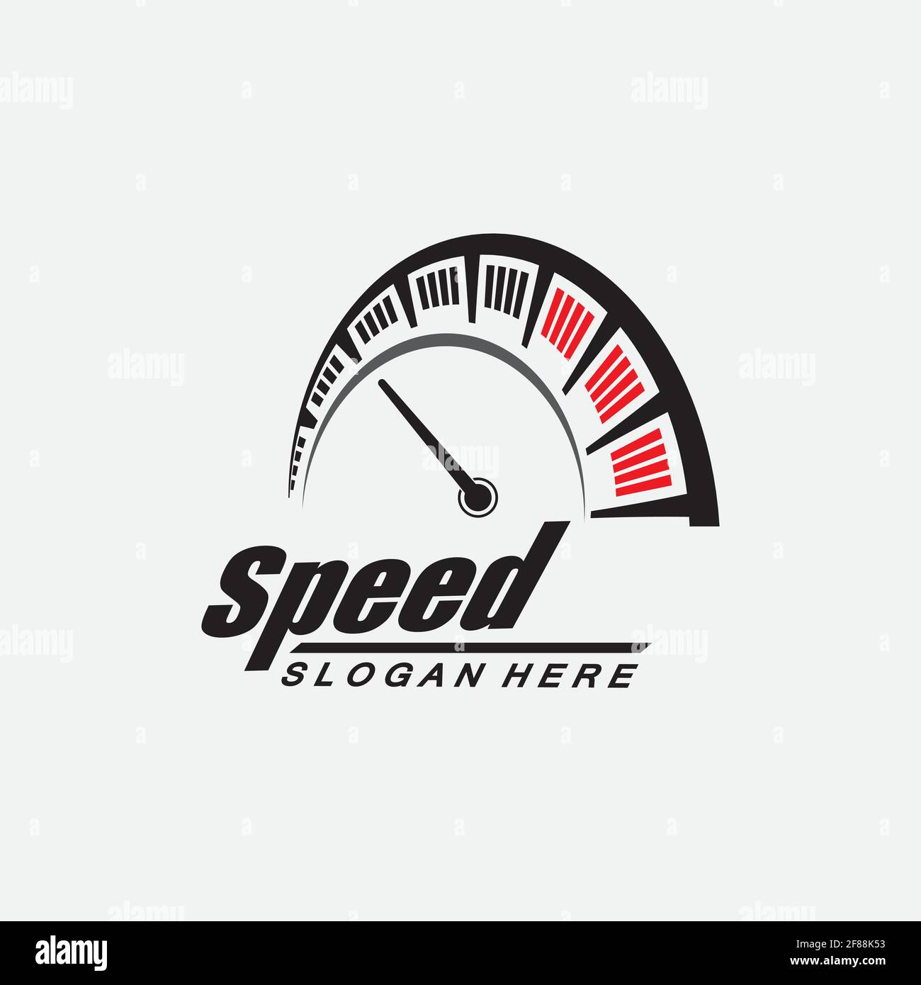 Speed logo design, silhouette speedometer symbol icon vector,speed Auto ...